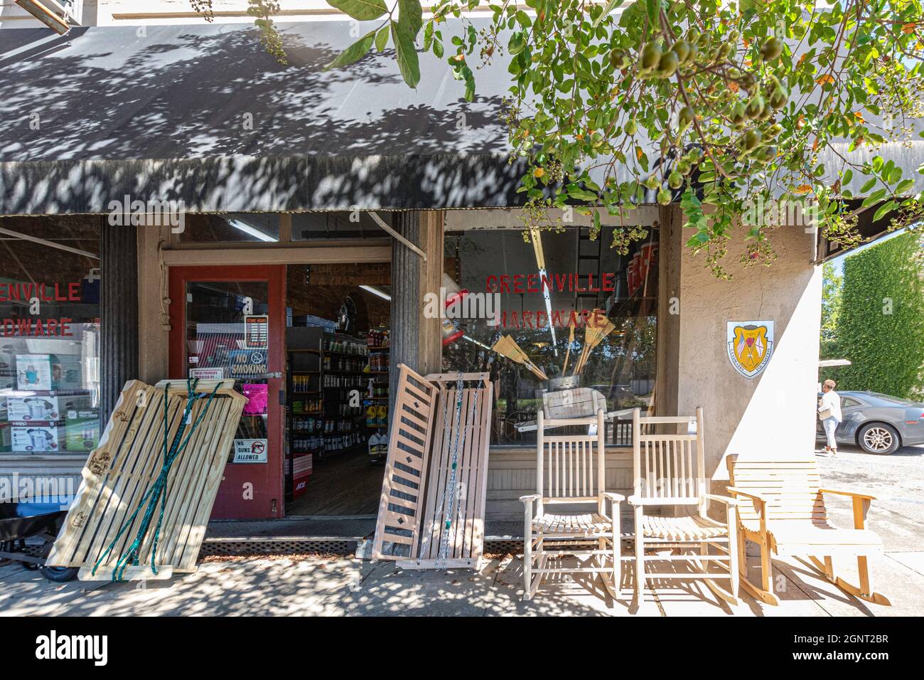 Greenville, Alabama, USA - Sept. 24, 2021: Exterior of Greenville ...