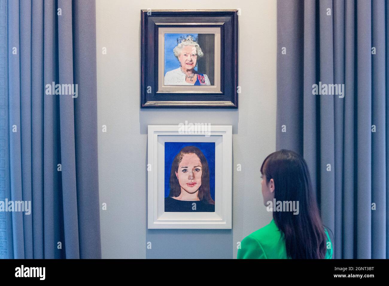 London, UK. 27 September 2021. "Queen Elizabeth II (Radio Times Diamond ...