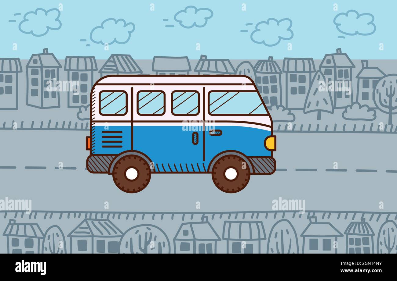 Building in side street Stock Vector Images - Alamy