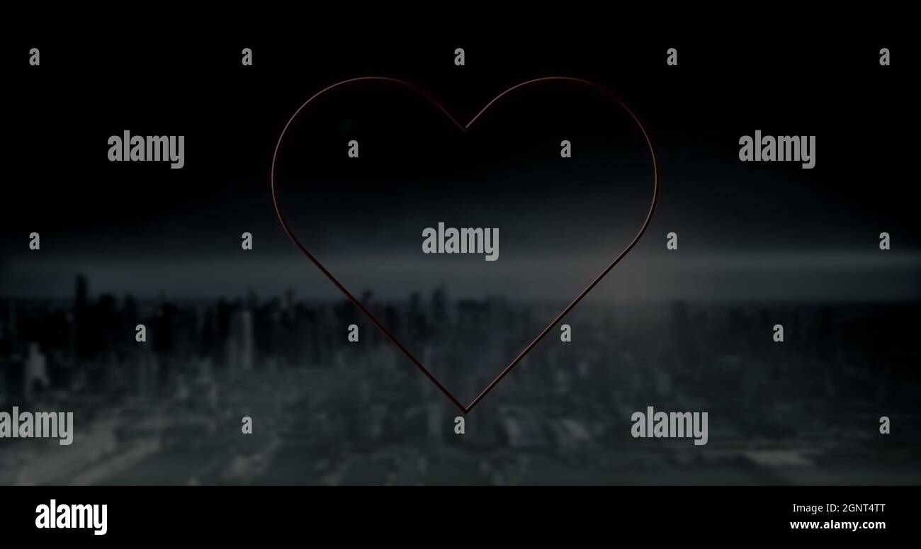 Dark red neon hi-res stock photography and images - Alamy