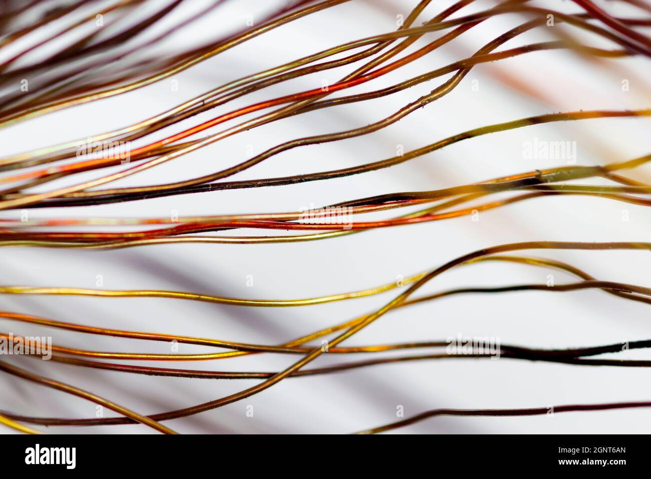 copper wire twist Stock Photo - Alamy