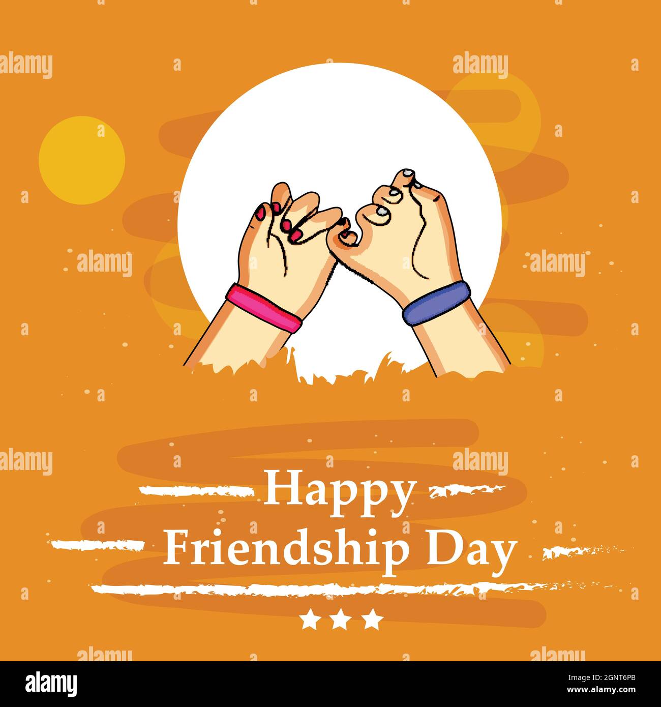 Friendship Day background Stock Vector Image & Art - Alamy