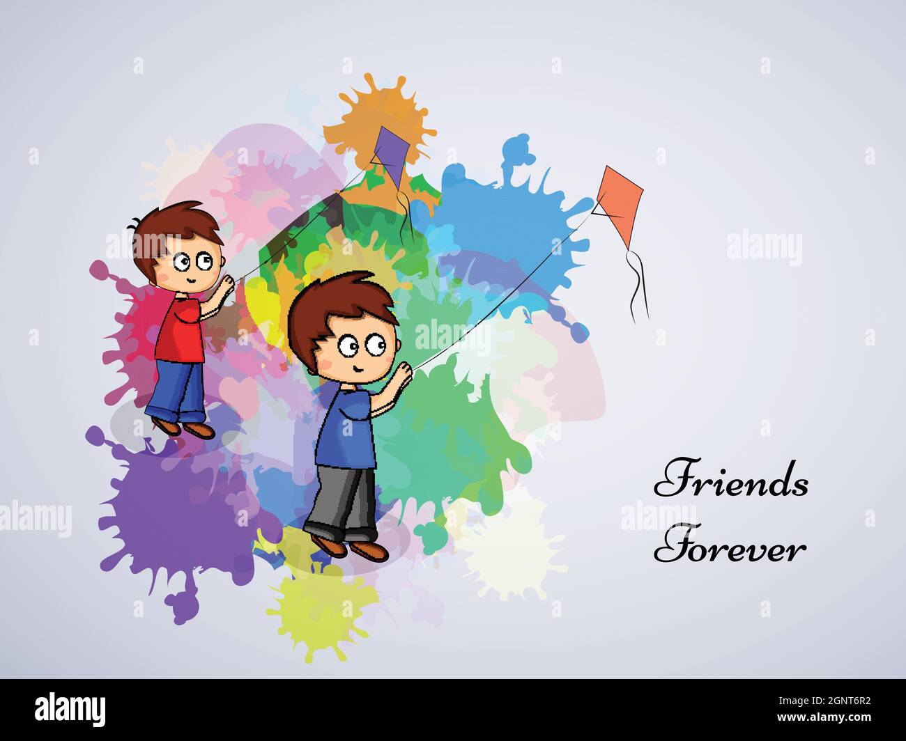 Friendship Day background Stock Vector Image & Art - Alamy