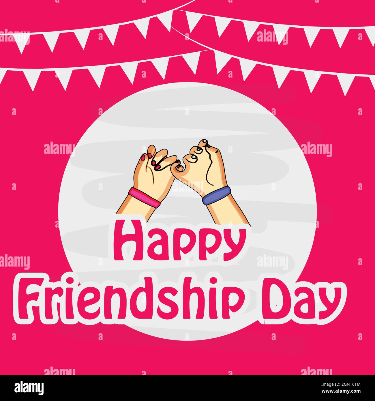 Friendship Day background Stock Vector Image & Art - Alamy