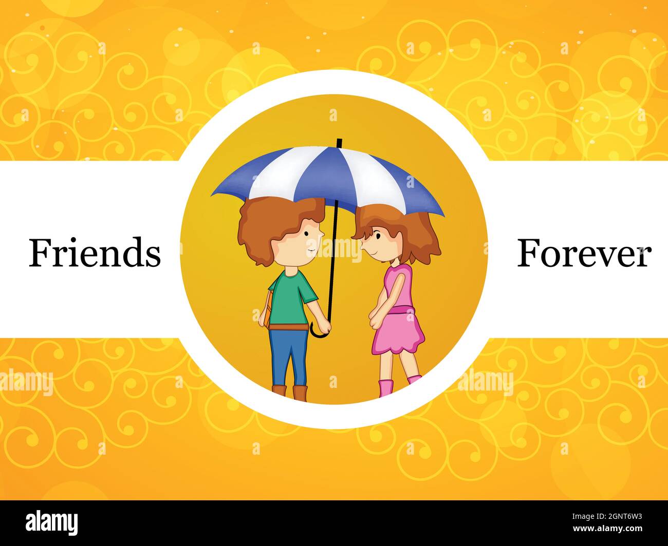 Friendship Day background Stock Vector Image & Art - Alamy