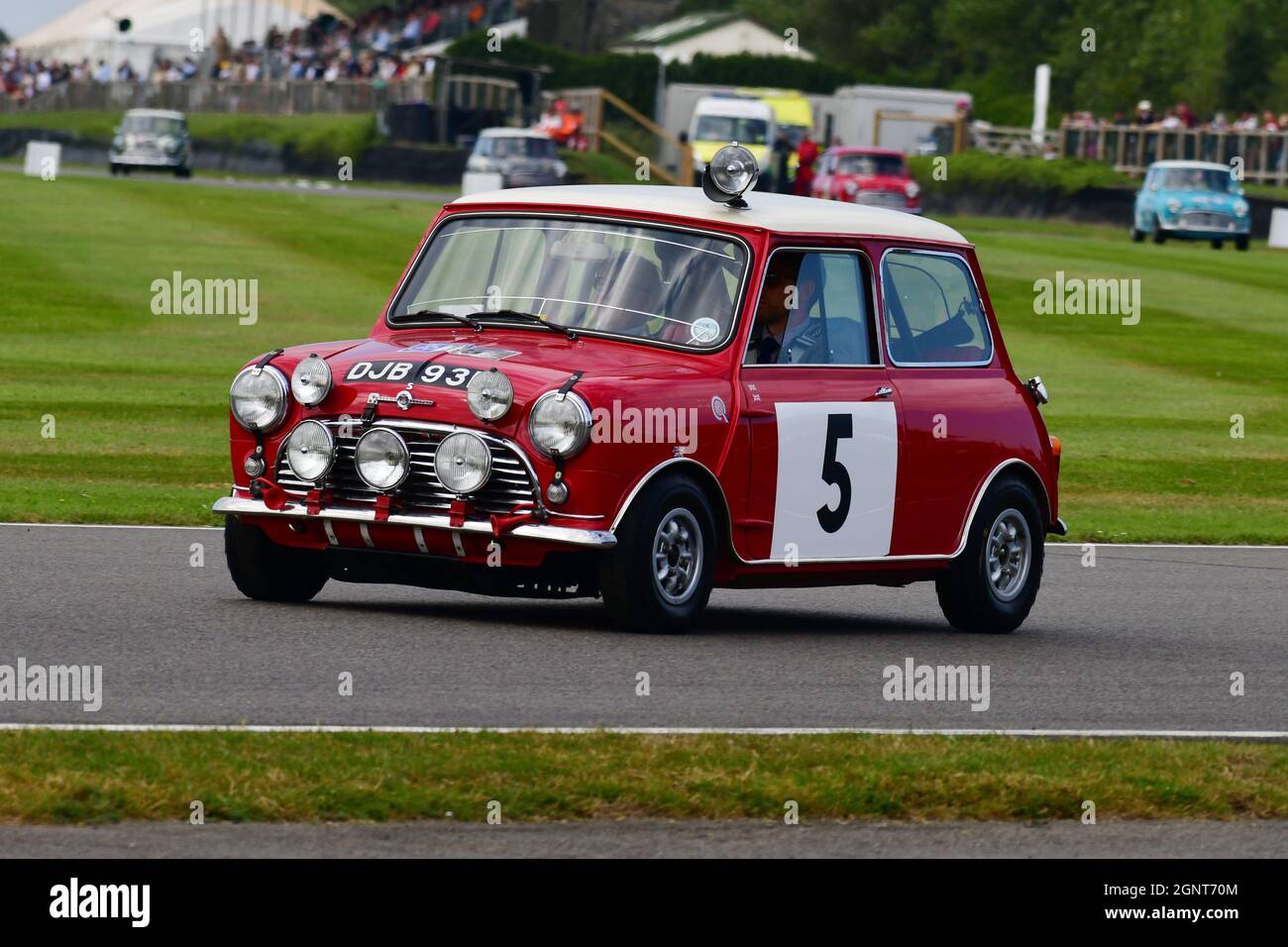 Pace car for the John Whitmore Trophy Race, Morris Mini Cooper S. 1965 ...