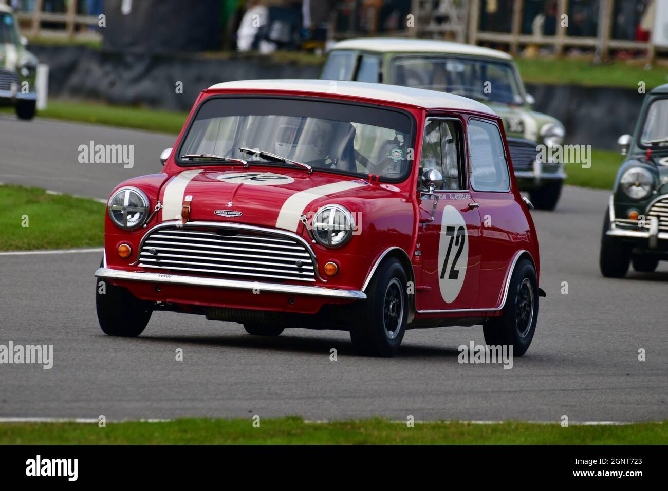 Mike Jordan, Roy Alderslade, Austin Mini Cooper S, John Whitmore Trophy ...