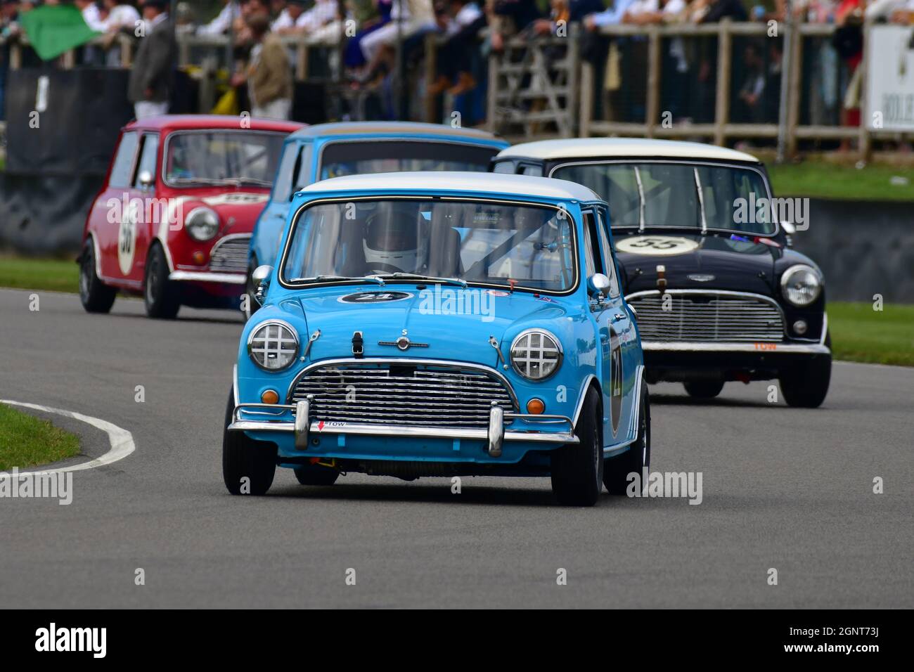 Alex Buncombe, David Edgecombe, Morris Mini Cooper S, John Whitmore ...