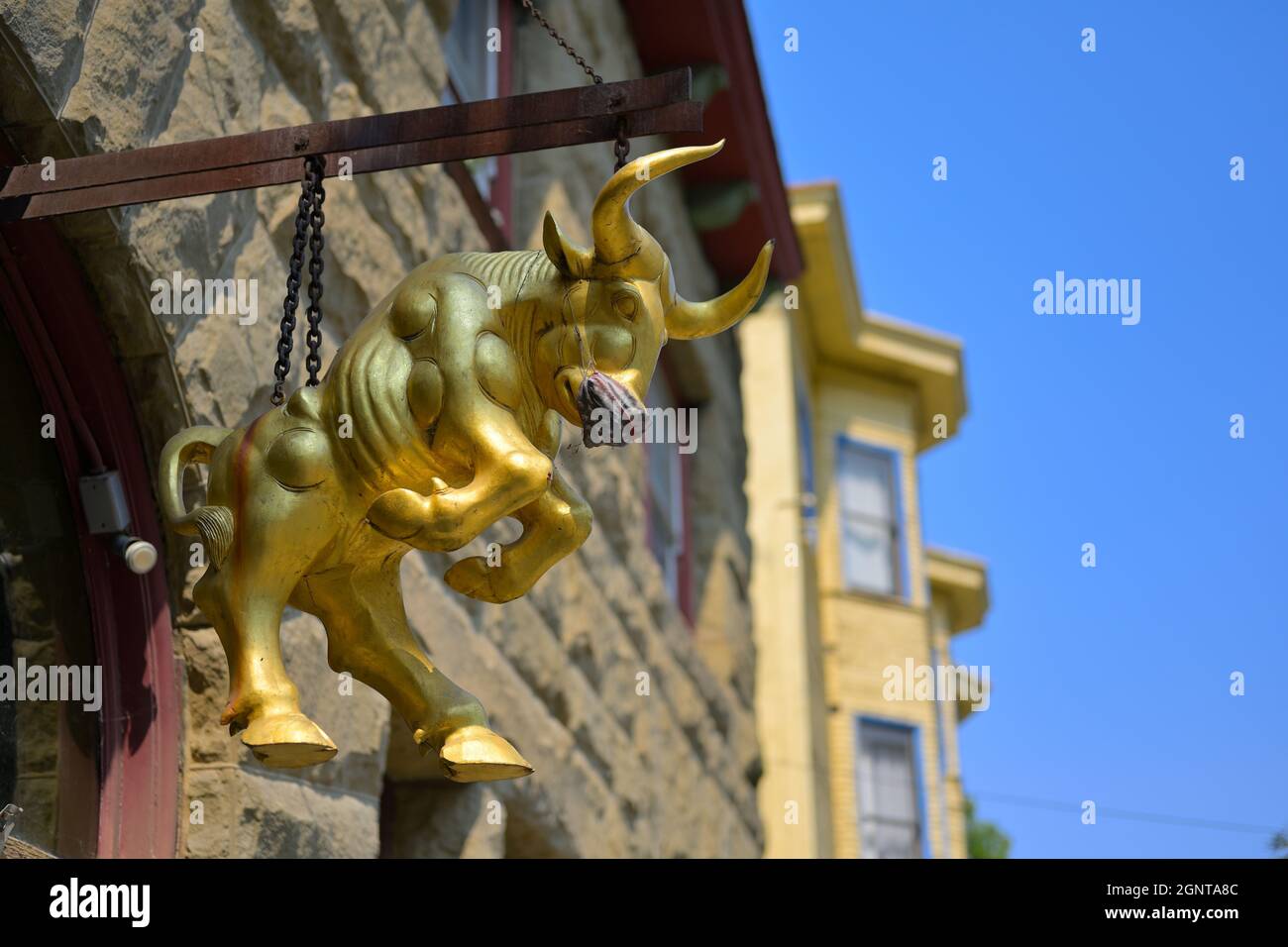 The Bull Valley Roadhouse, Port Costa CA Stock Photo - Alamy