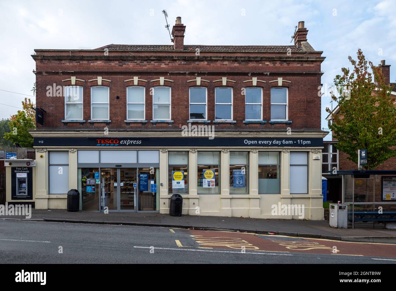 Tesco Express supermarket: pub / public house converted from The Bell ...