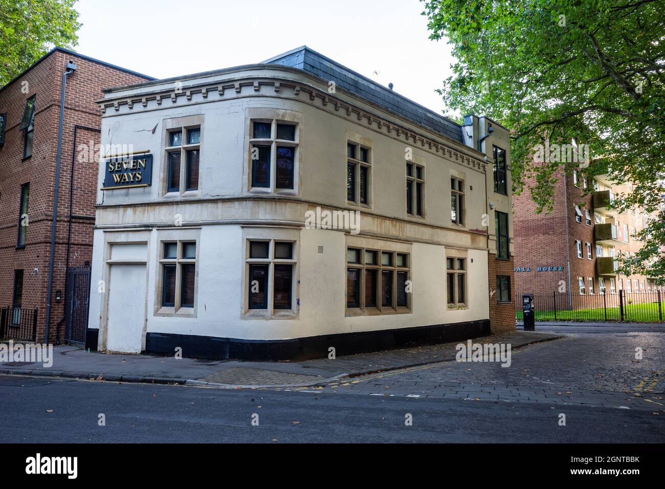 The exterior of the Seven Ways Inn. 23 New Street, Old Market. Bristol ...