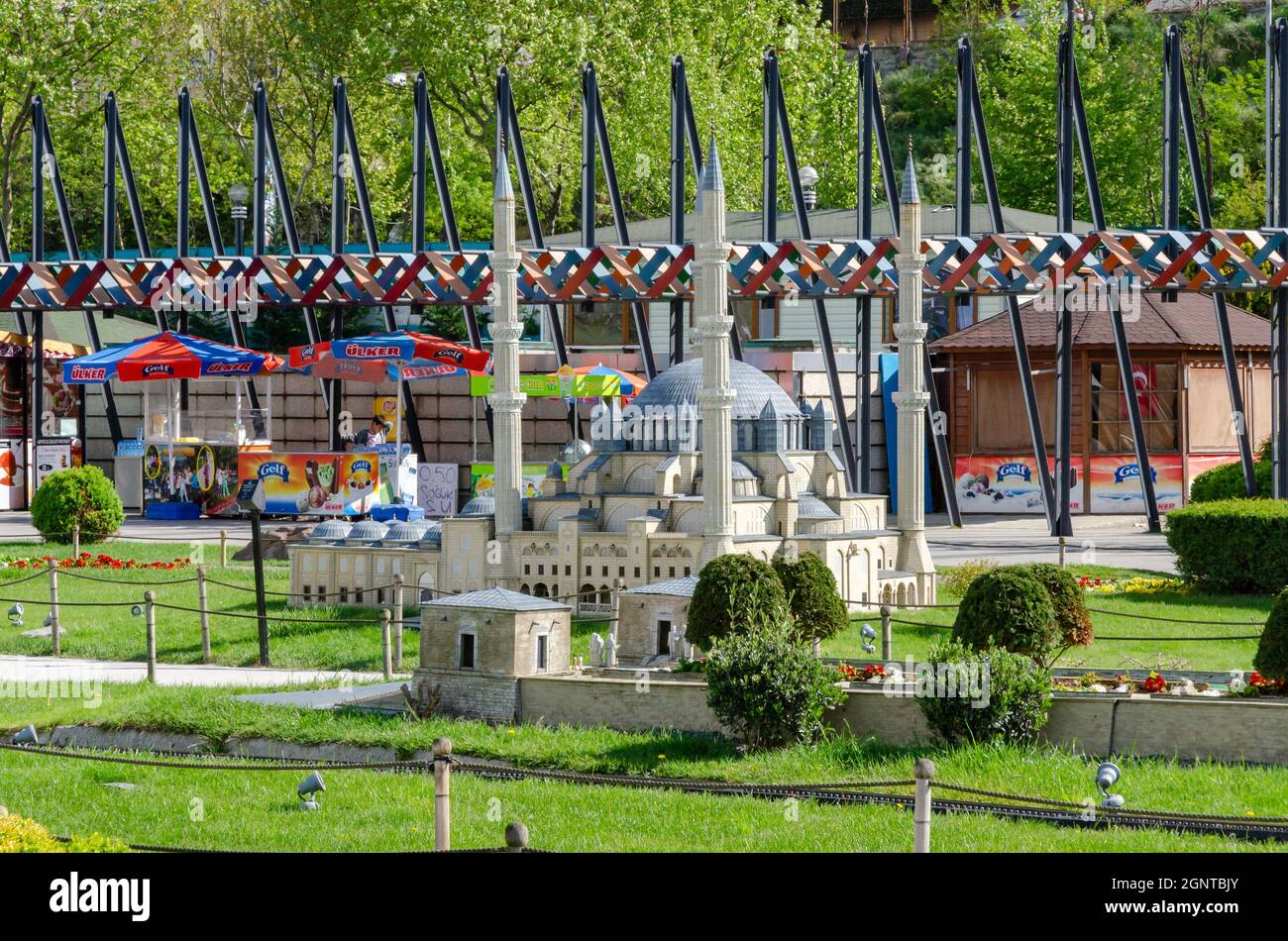 Miniature park situated at the north-eastern shore of Golden Horn in ...