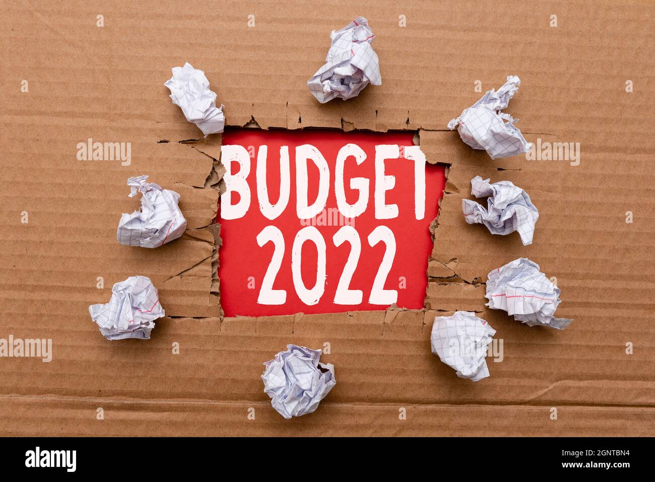 Hand writing sign Budget 2022. Business idea estimate of income and ...