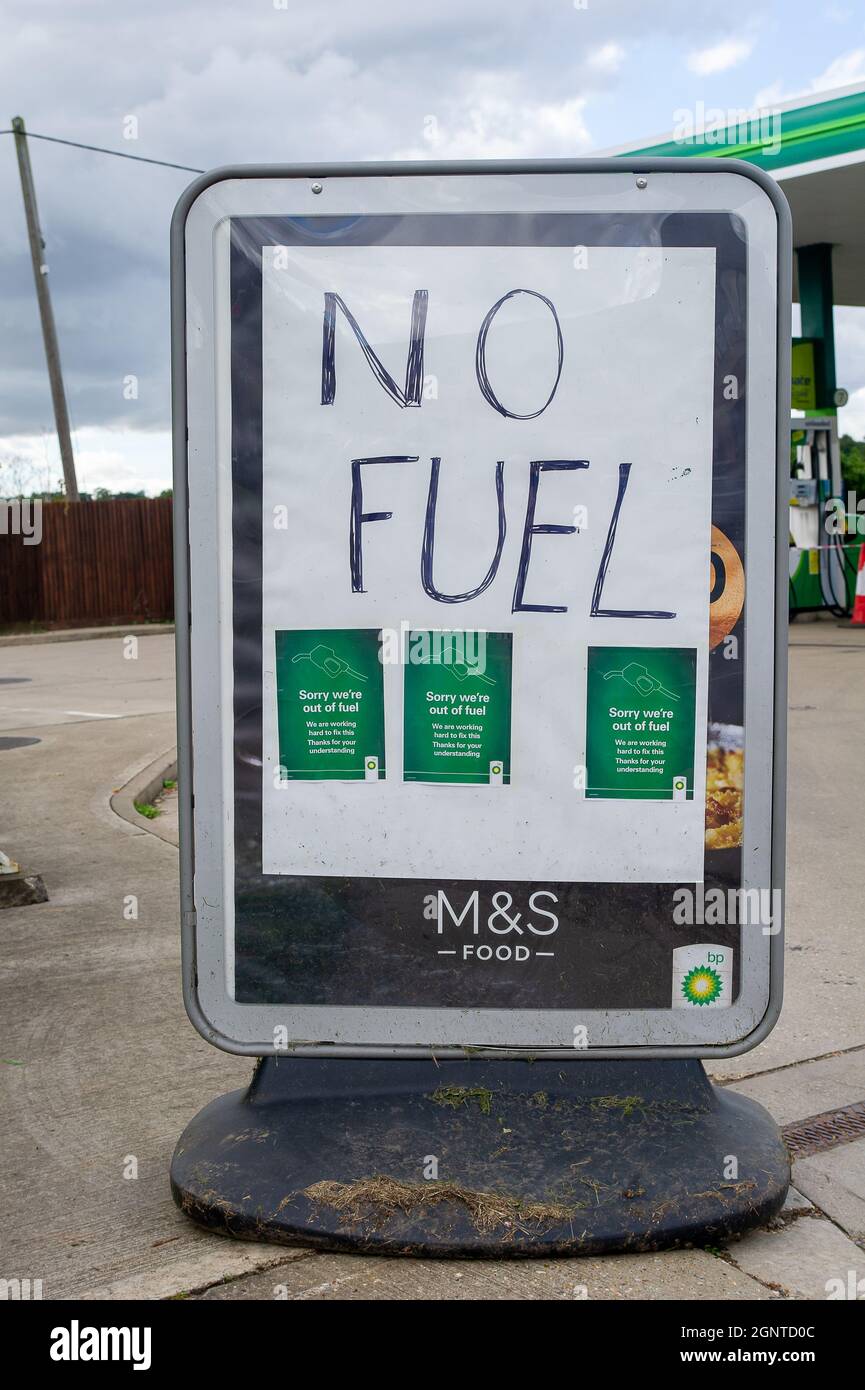 Truck driver following road sign hi-res stock photography and images ...
