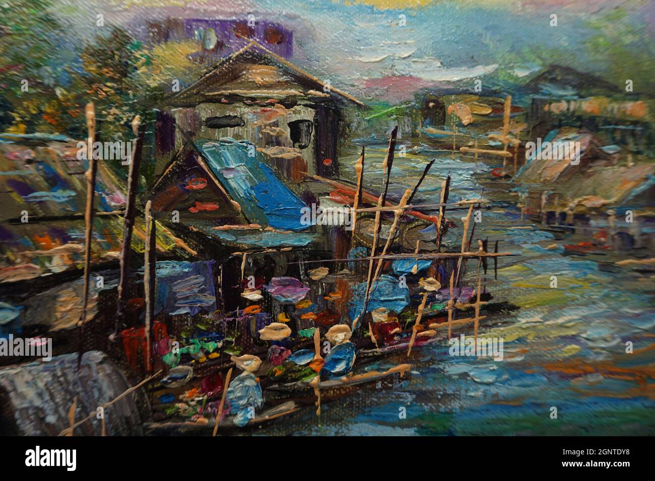 Oil paintings landscape hi-res stock photography and images - Alamy