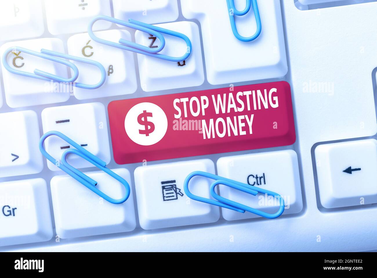 Inspiration showing sign Stop Wasting Money. Concept meaning advicing ...