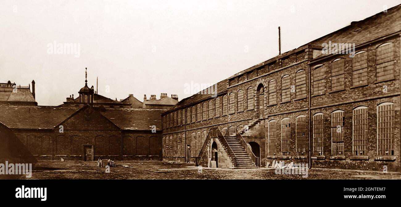 Mixed Cloth Hall, Leeds, Victorian period Stock Photo - Alamy