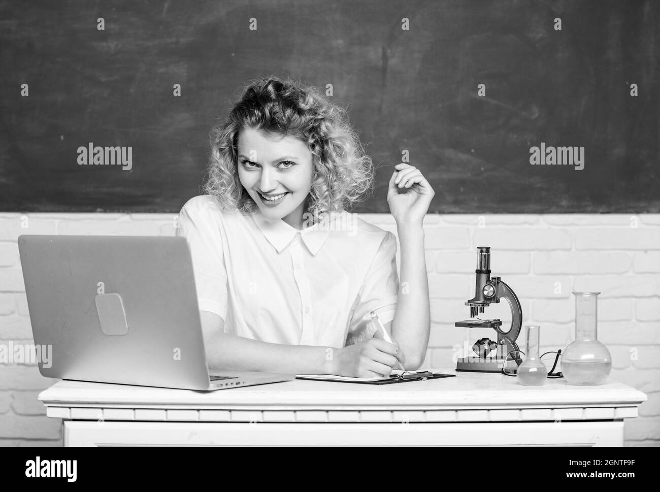 Formula. make notes about chemistry research results. biology ...