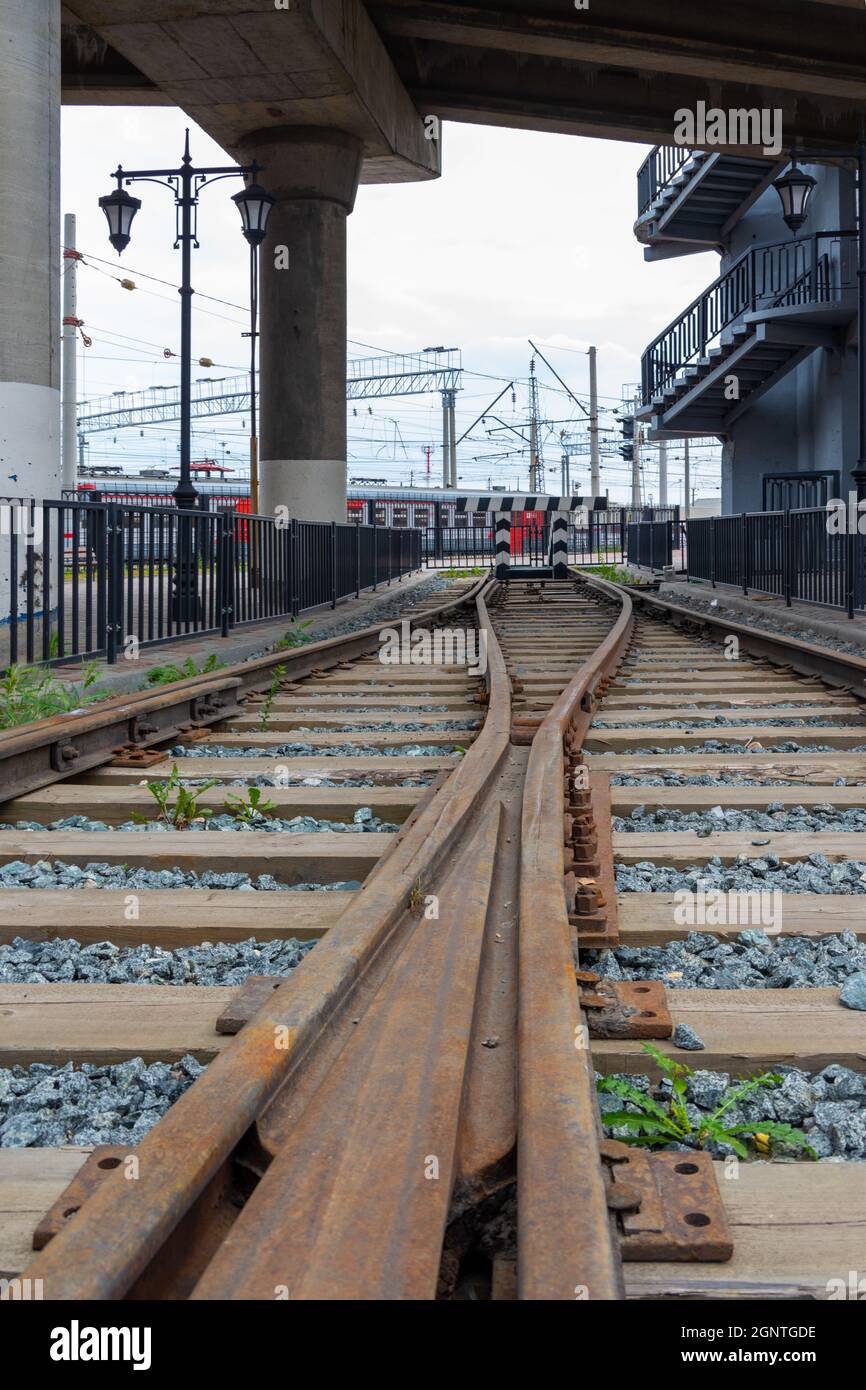 Rail siding carriage hi-res stock photography and images - Alamy