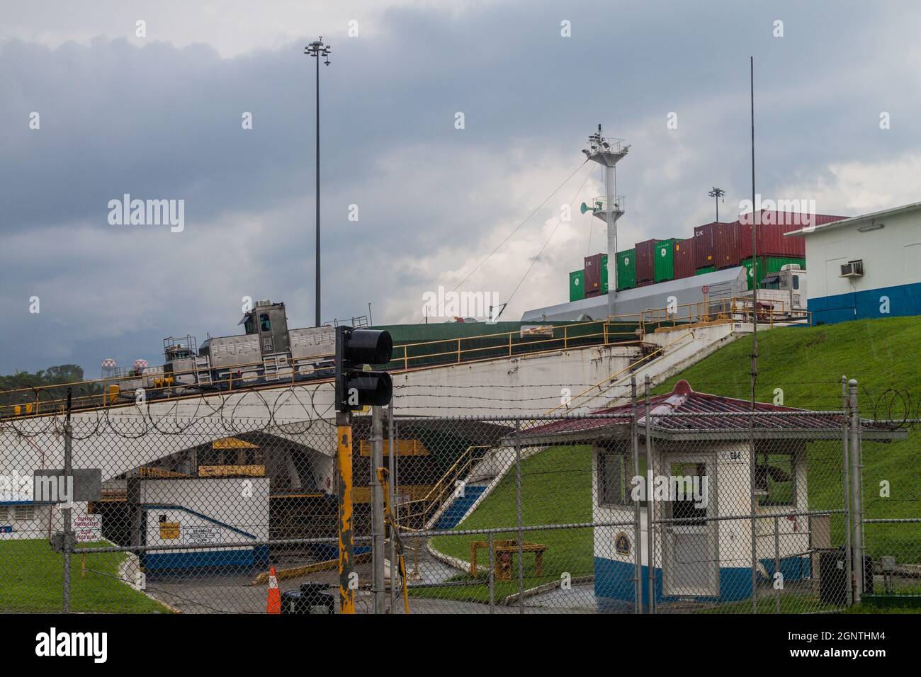 Gatun Locks, part of Panama Canal Stock Photo - Alamy
