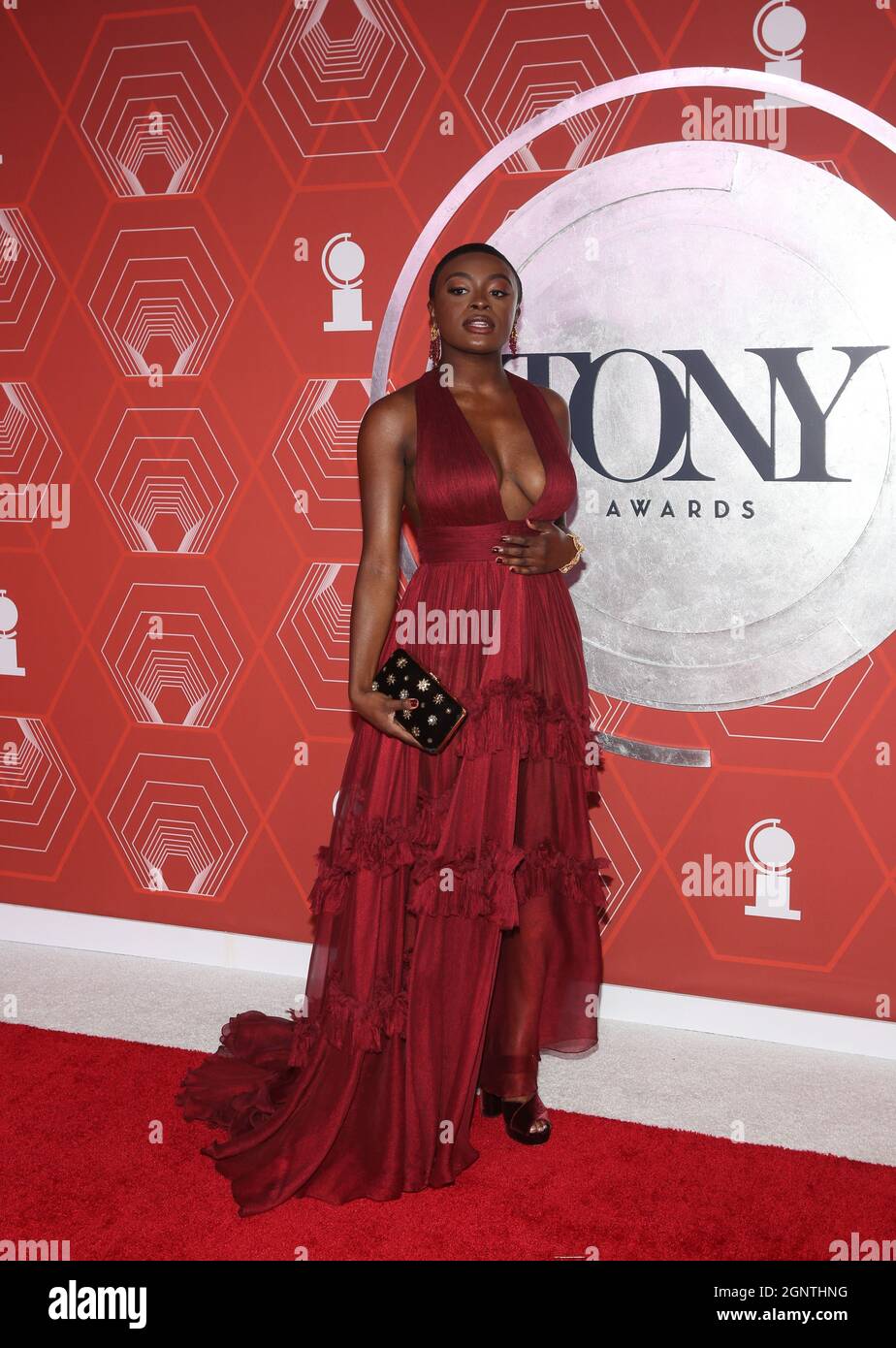 New York, United States. 27th Sep, 2021. Celia Rose Gooding attends the ...