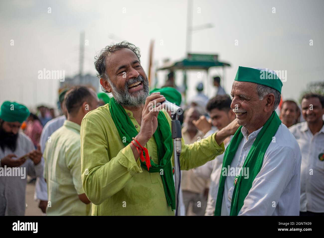 Kisan andolan hi-res stock photography and images - Alamy