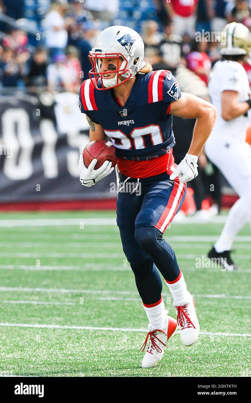 Sunday, September 26, 2021: New England Patriots wide receiver Gunner ...