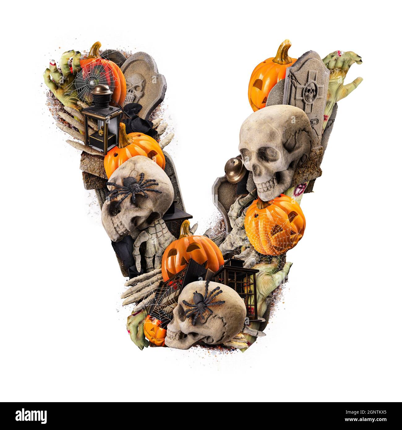 Spooky objects Cut Out Stock Images & Pictures - Alamy