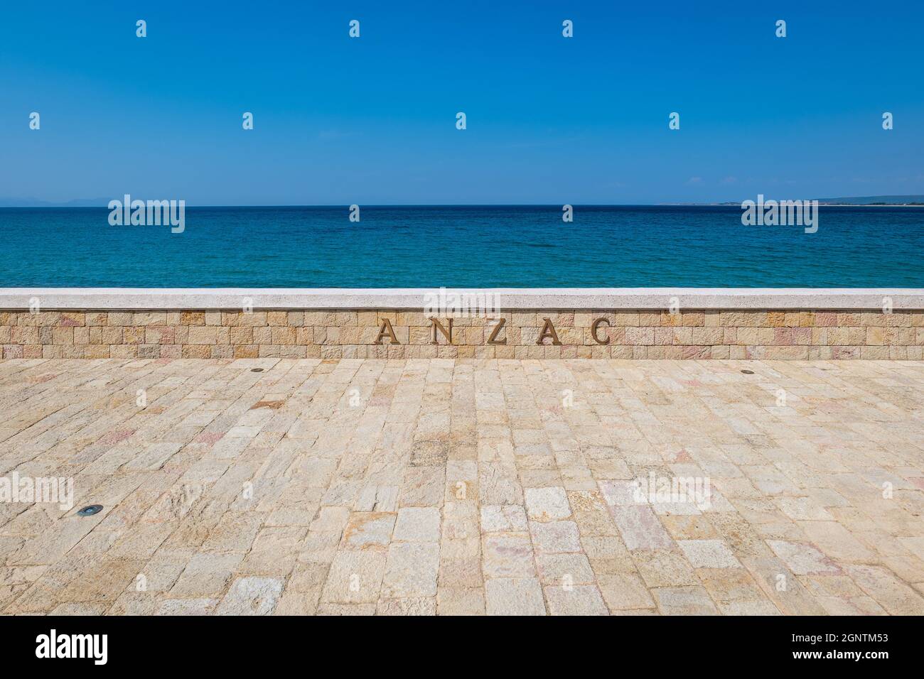 ANZAC cove site of World War I landing of the ANZACs on the Gallipoli ...