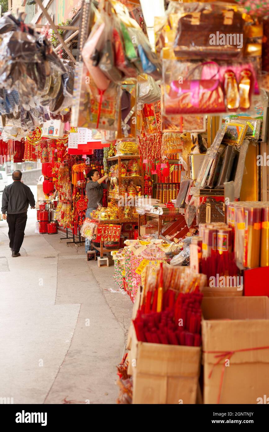 Sheung Wan, Hong Kong Island, Hong Kong, China, Asia - Chinese ...