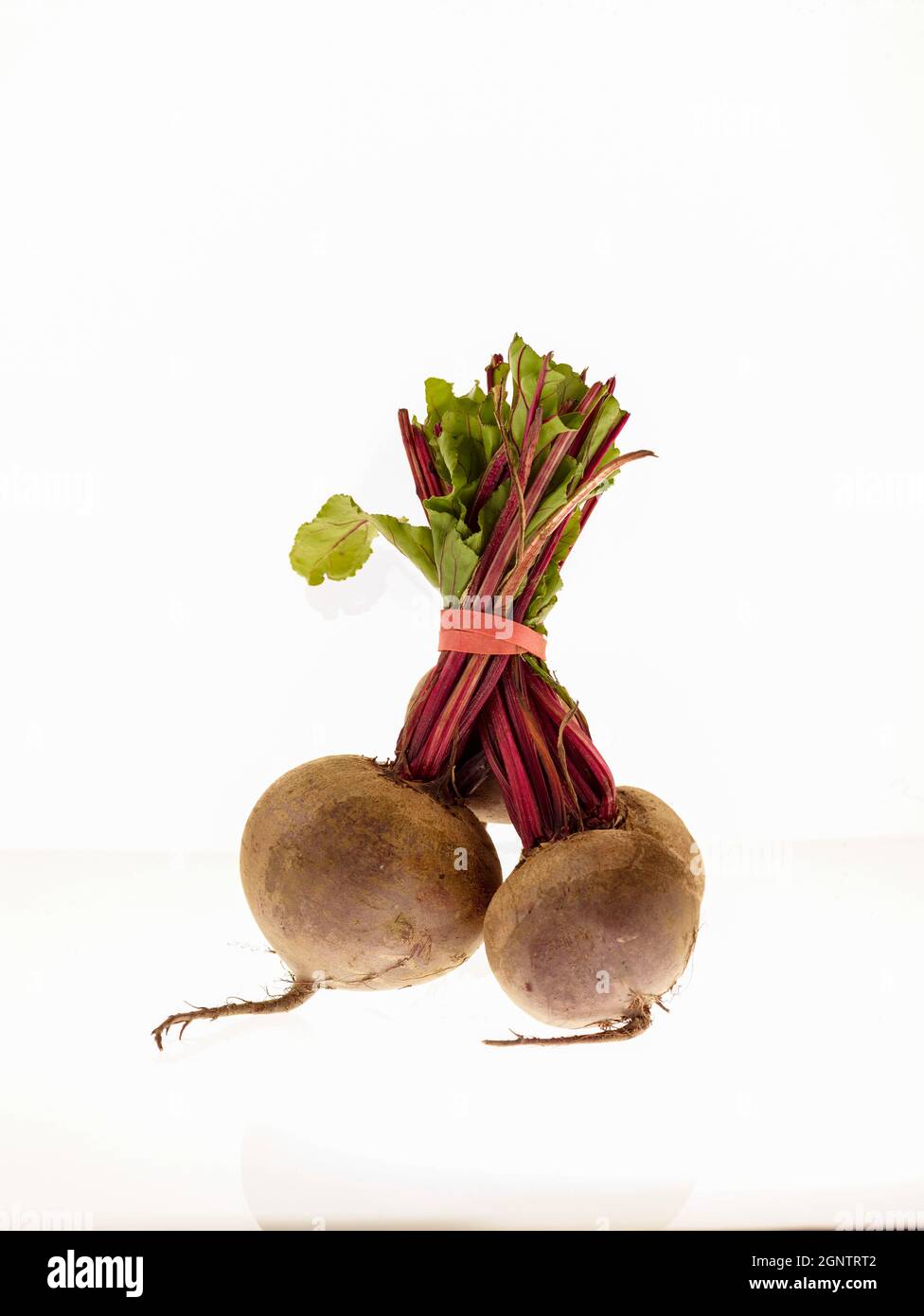 Close up still life of Beetroot against a plain background, high ...