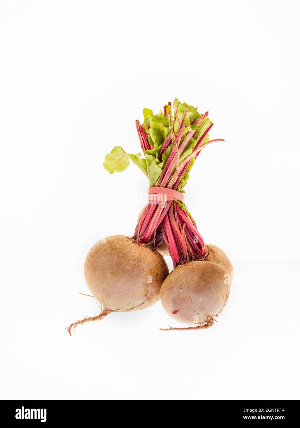 Close up still life of Beetroot against a plain background, high ...