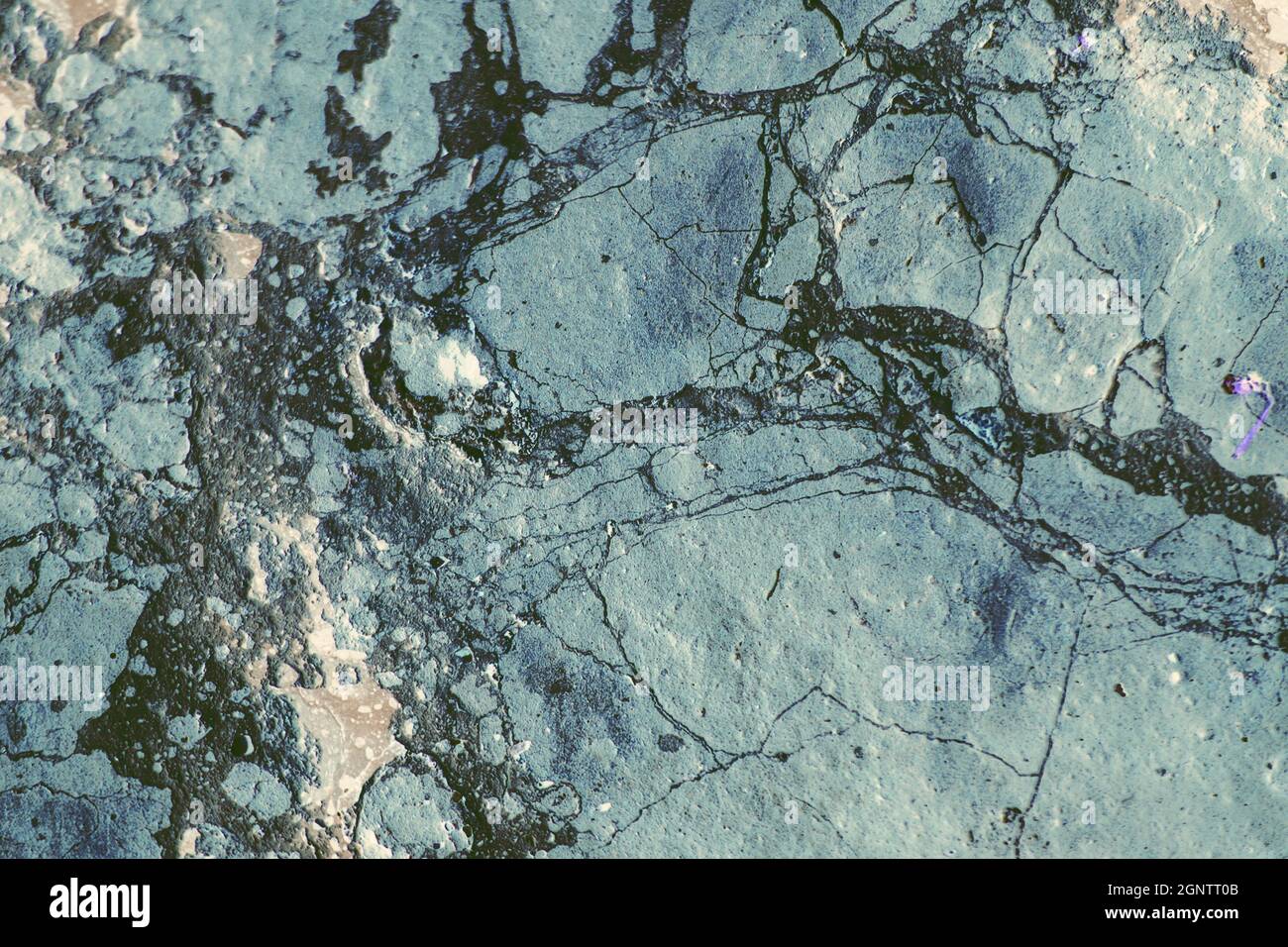 Macro shot of a blue stone with beautiful patterns Stock Photo - Alamy