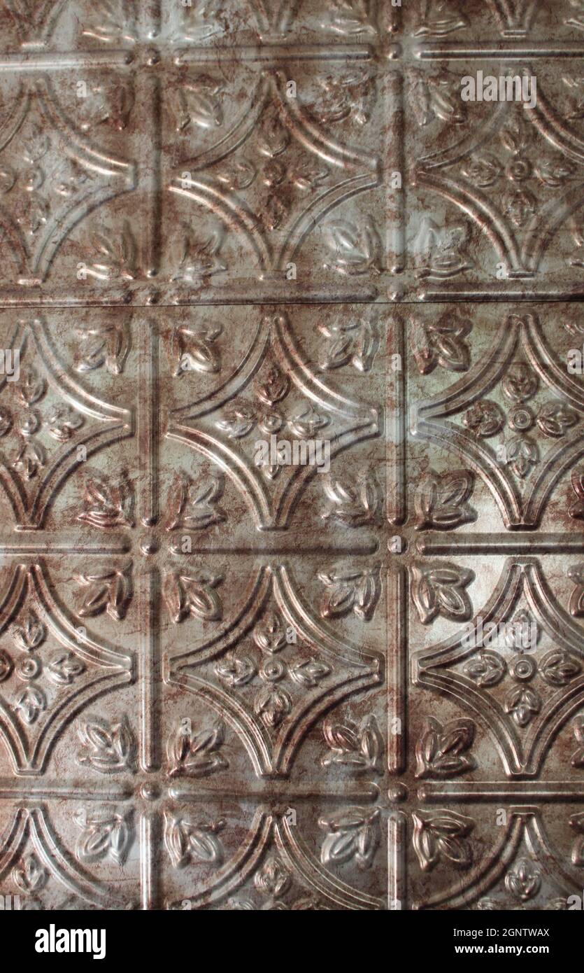 A Common Faux-Metal Design Sheet Stock Photo - Alamy