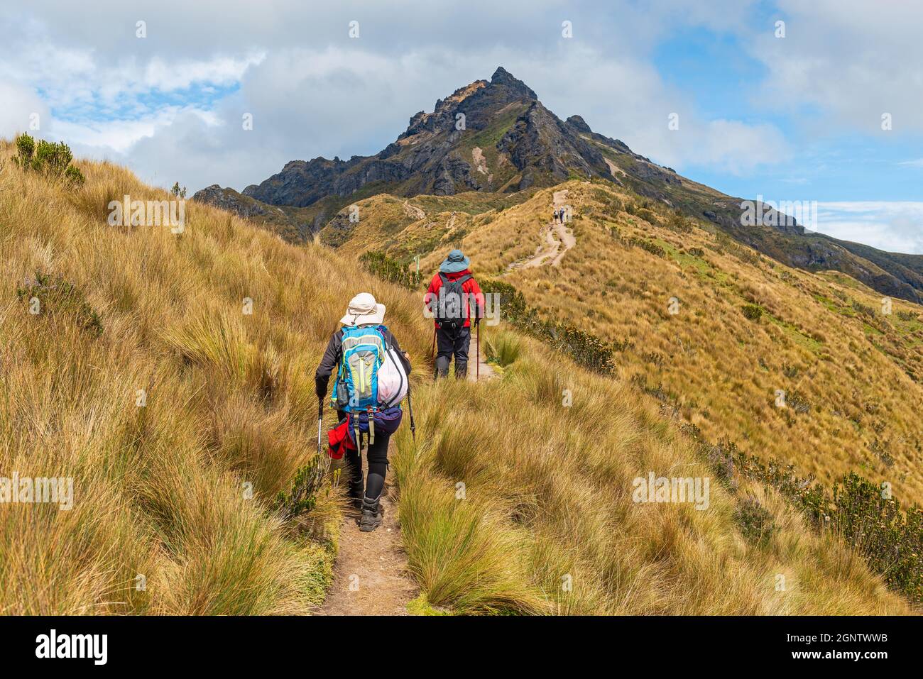 Hiking path high altitude hi-res stock photography and images - Alamy