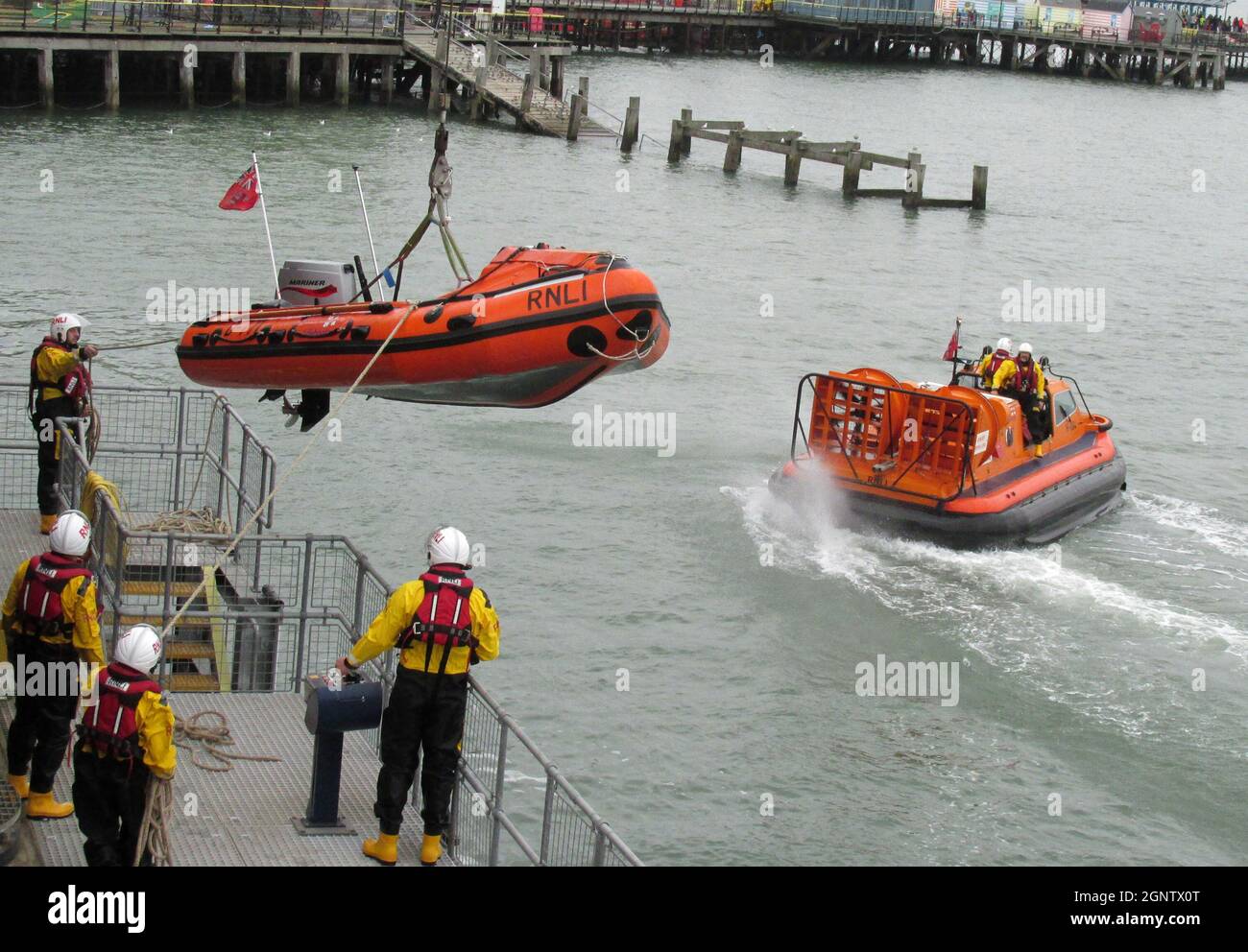 Southend RNLI Lifeboat station open day September 2021 Stock Photo - Alamy