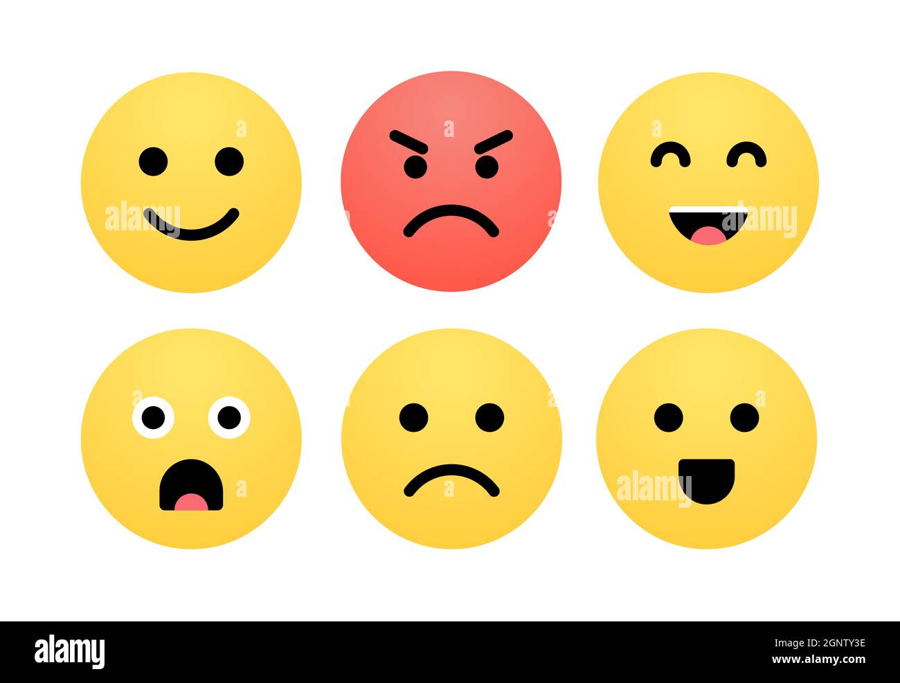 Emoji smile vector face cartoon icon. Emoticon happy laugh symbol ...