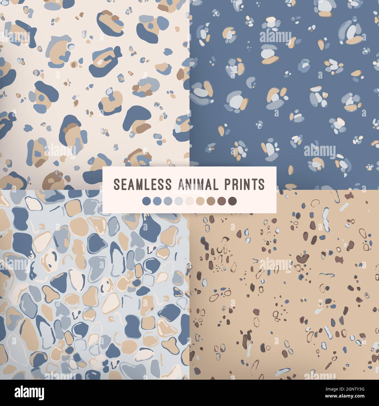 Vector animal skin textures giraffe hi-res stock photography and images ...