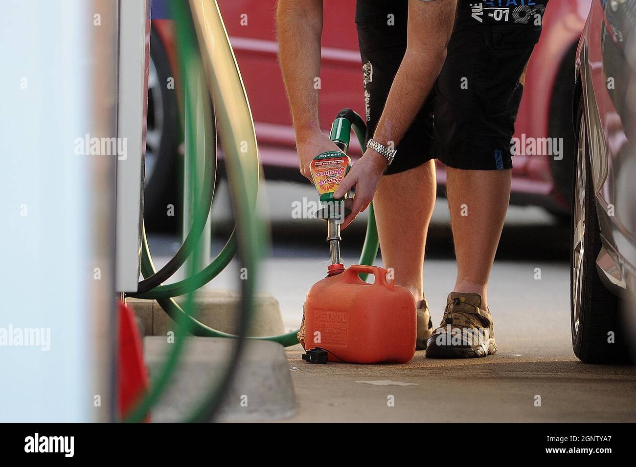 Tesco extra petrol station hi-res stock photography and images - Alamy