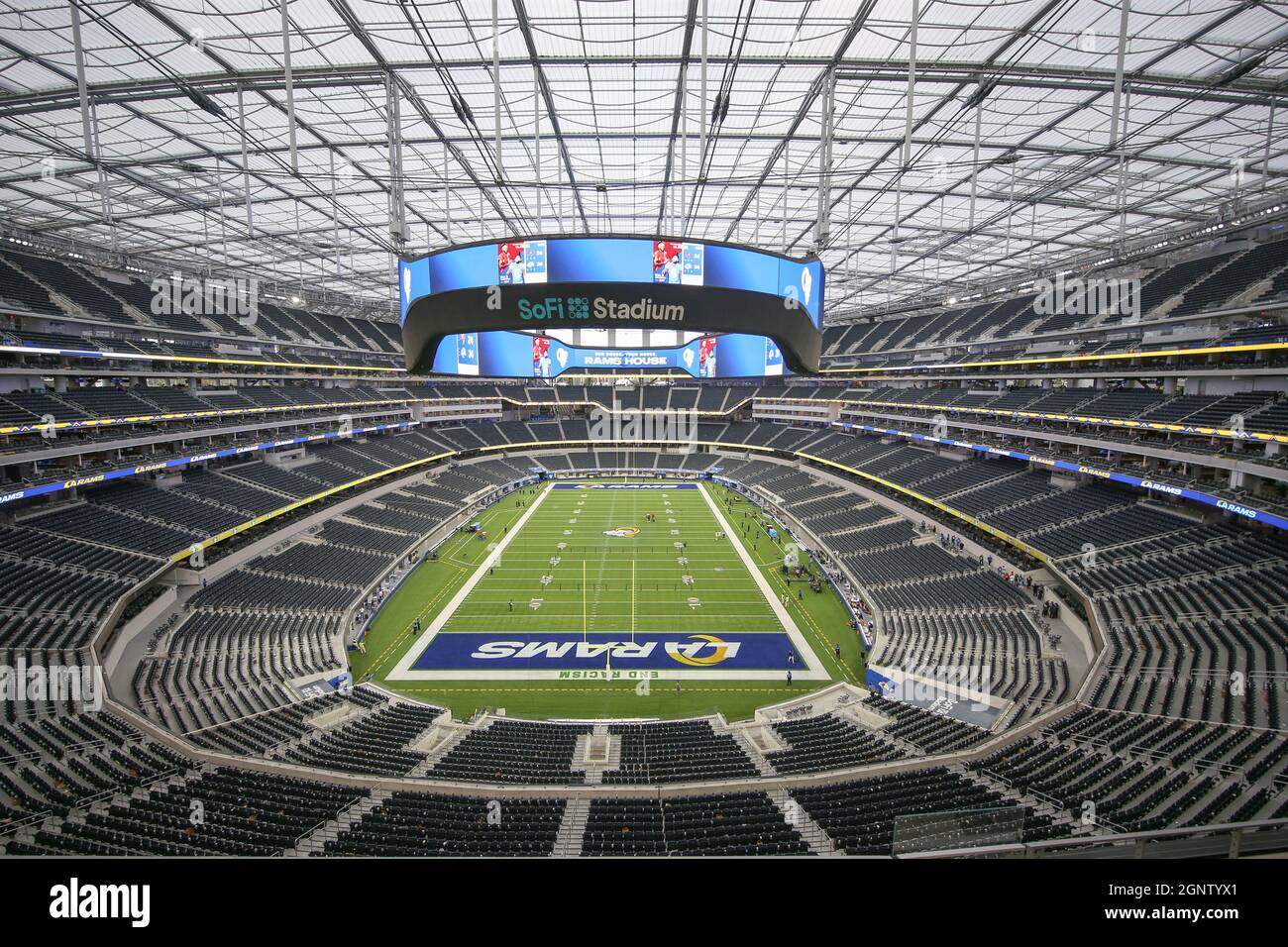 General overall view new sofi stadium hi-res stock photography and ...