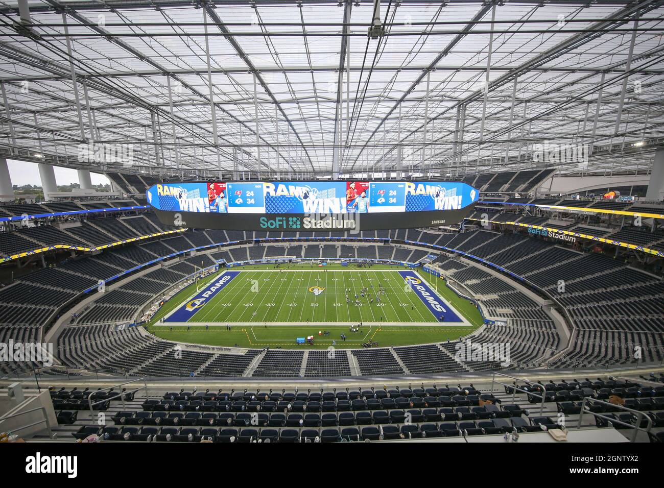 General overall view new sofi stadium hi-res stock photography and ...