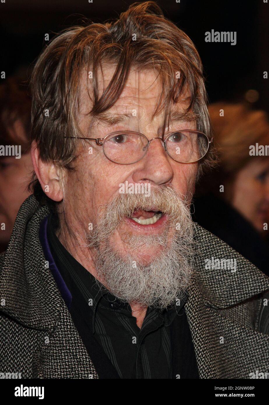 London, UK. 151113. John Hurt at 'Eat, Pray, Laugh!' the Barry ...