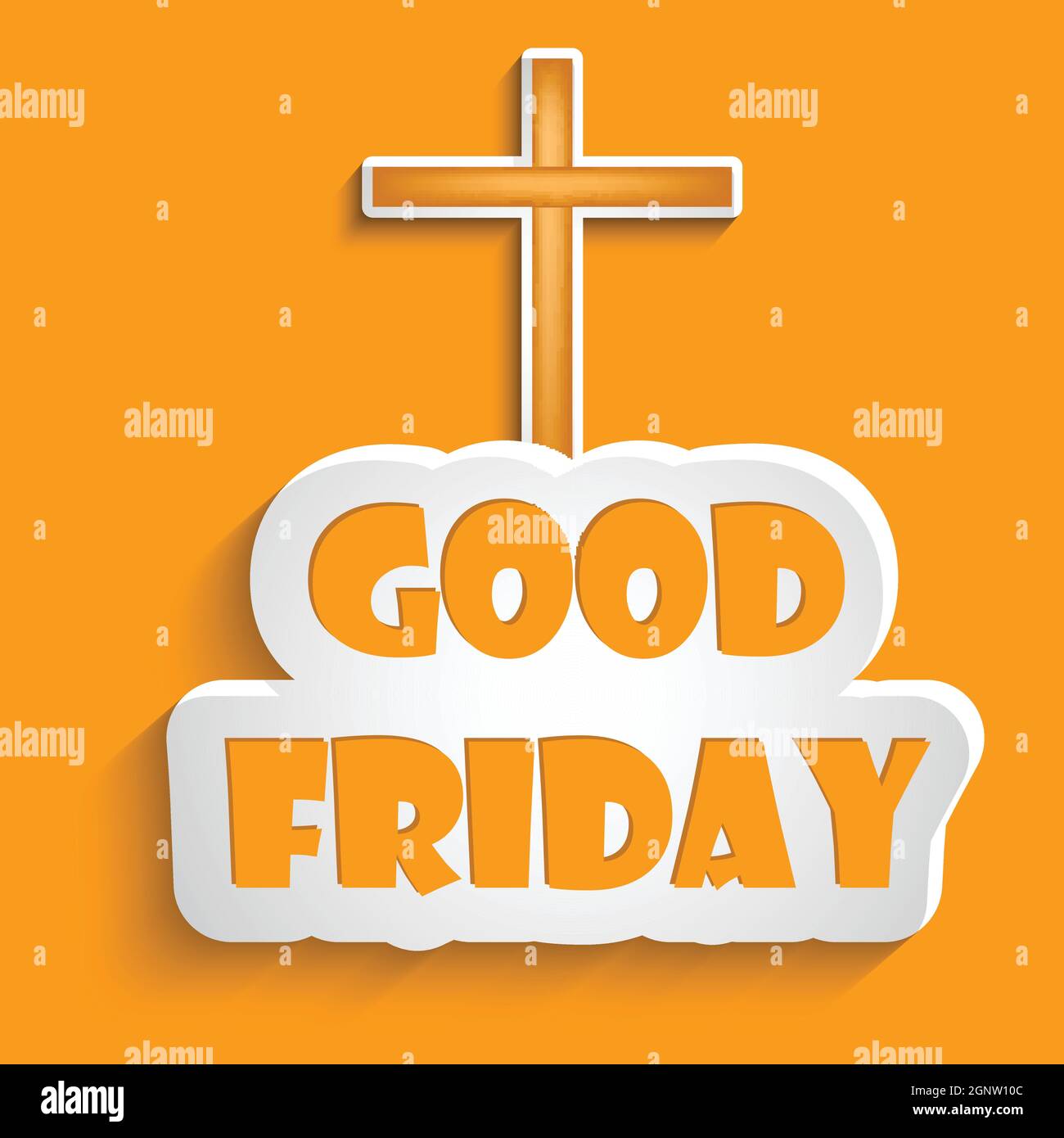 Good Friday Background Stock Vector Image & Art - Alamy