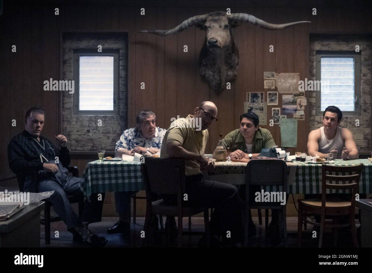 THE MANY SAINTS OF NEWARK, from left: Ray Liotta, Joey Diaz, Corey ...