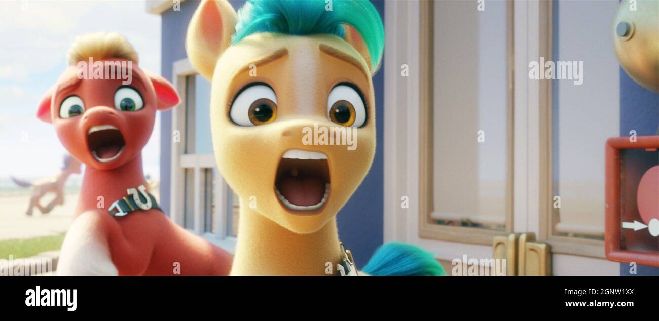 MY LITTLE PONY: A NEW GENERATION, from left: Sprout (voice: Ken Jeong ...