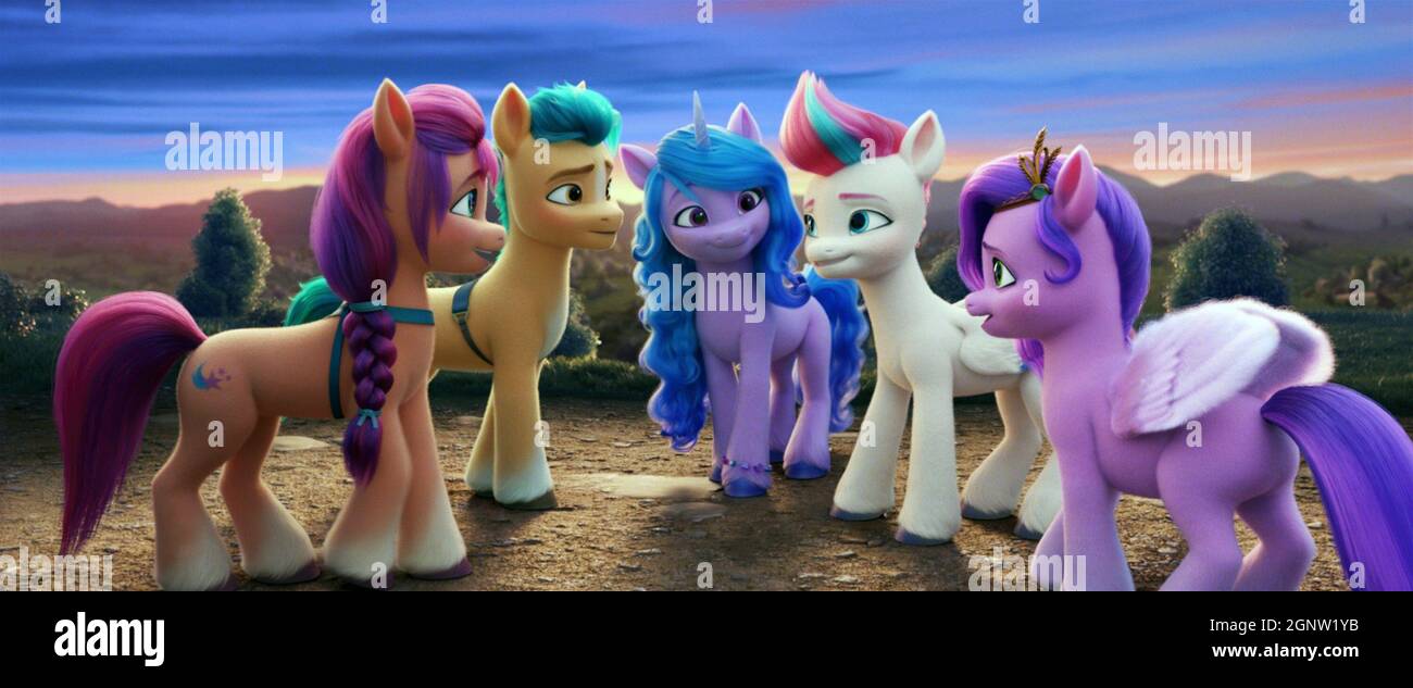 MY LITTLE PONY: A NEW GENERATION, from left: Sunny Starscout (voice ...
