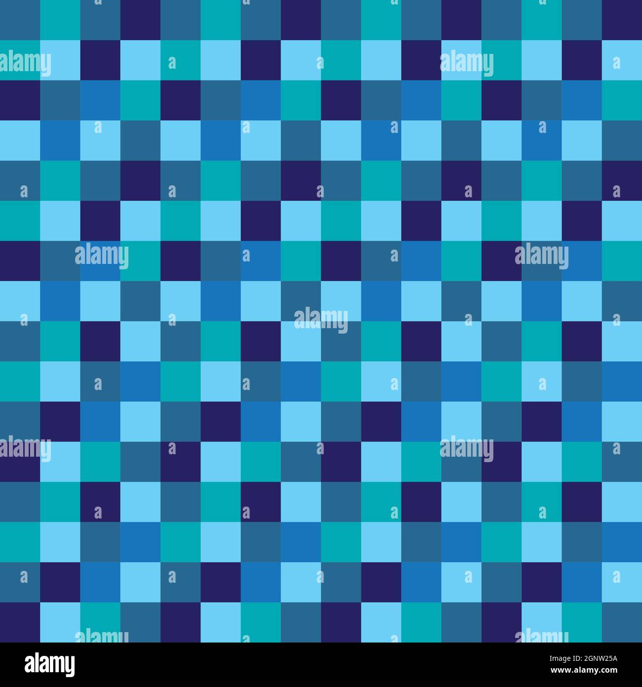 Seamless blue multi coloured square pattern background Stock Vector ...