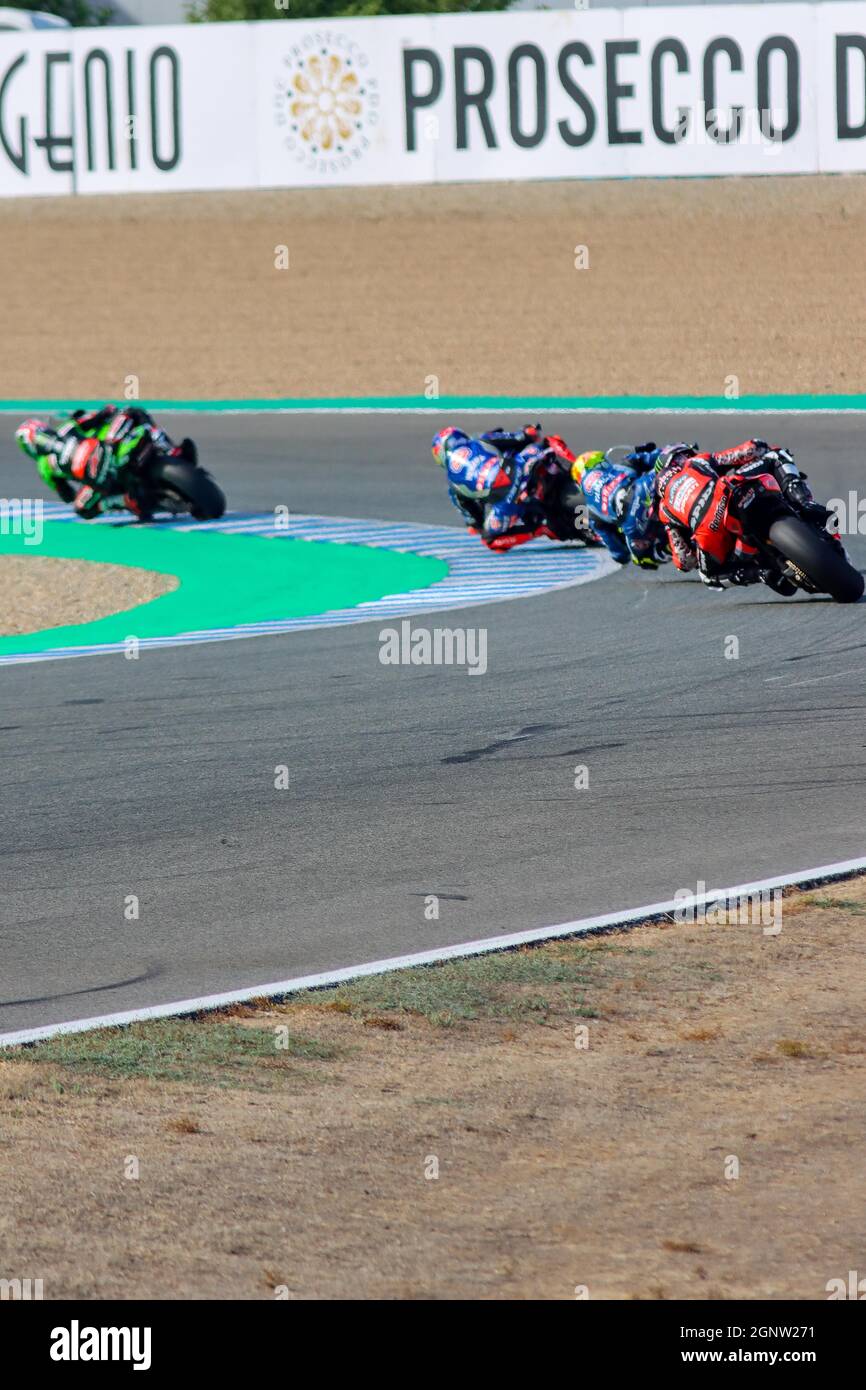 WSBK 2021 Superbike, some of the outstanding drivers of the category on race Stock Photo - Alamy