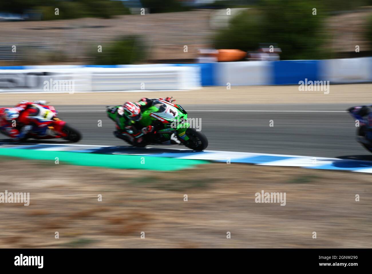 WSBK 2021 Superbike, 2th race #1 Jonathan Rea on race Stock Photo - Alamy