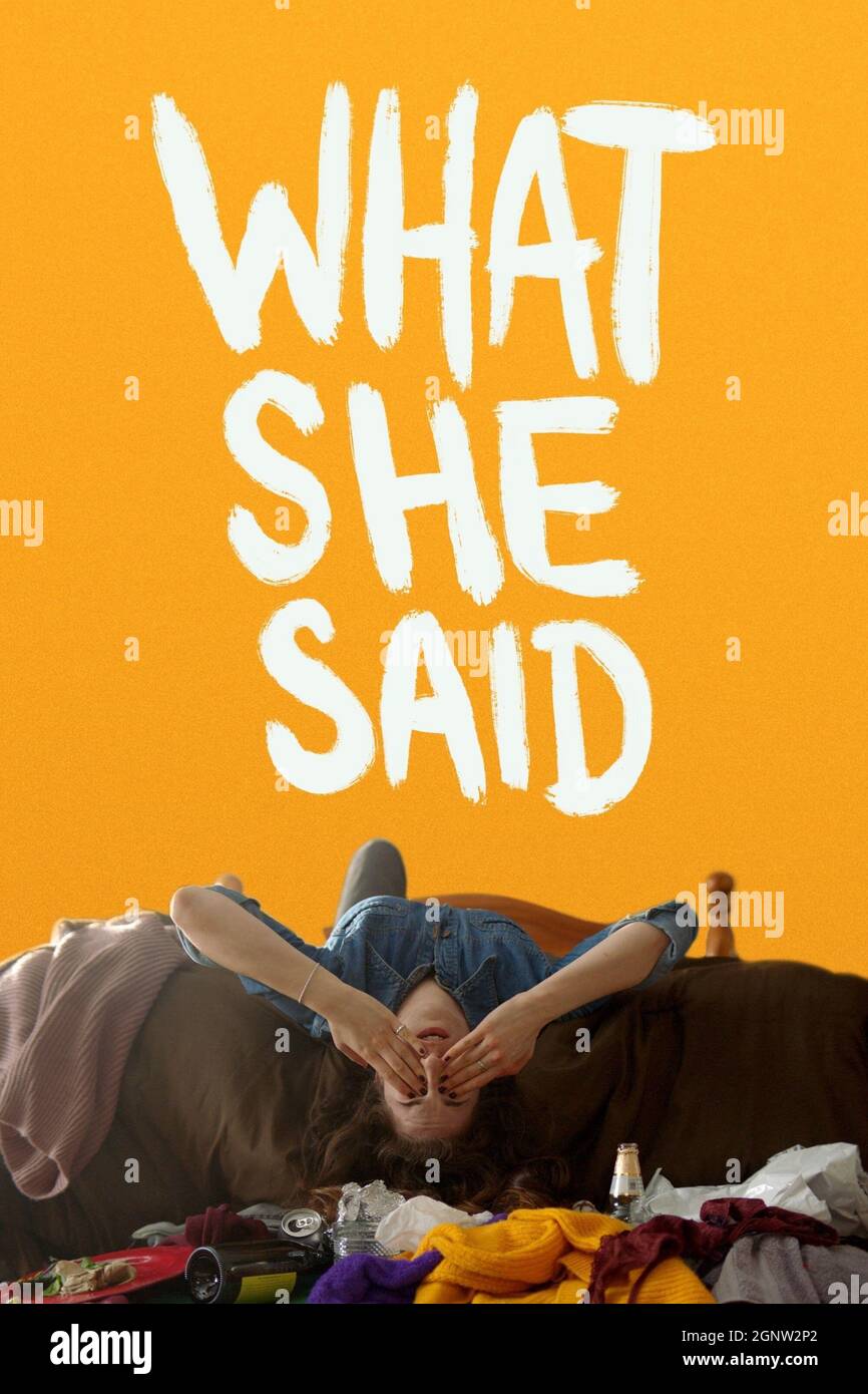WHAT SHE SAID, poster, Jenny Lester, 2021. © 1091 Pictures / Courtesy ...
